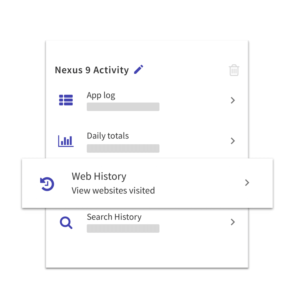 9. Monitor websites visited - Screen Time