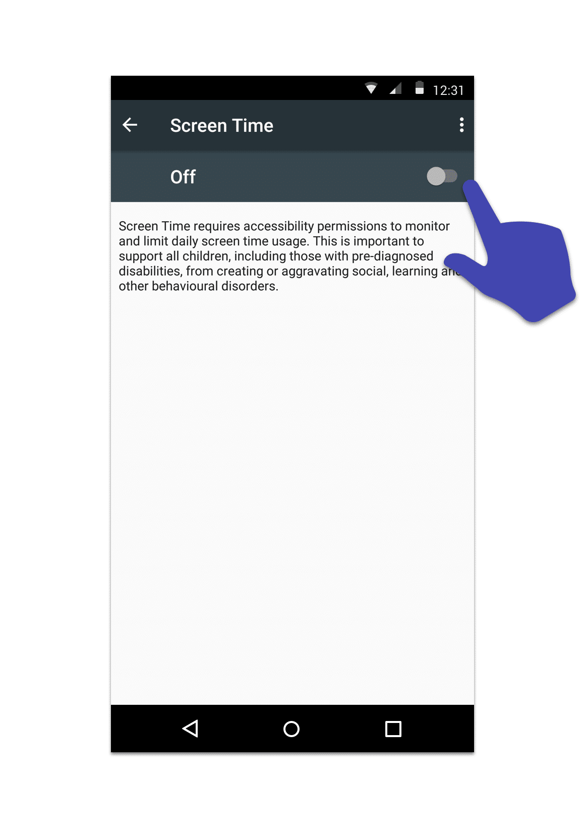 Install on Android step-by-step - Screen Time